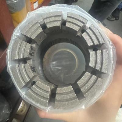 China Elongated Face Discharge Bq Nq Hq Pq Diamond Core Bit For Broken Sedimentary for sale