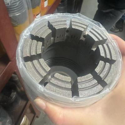 China Descarga de face alongada Bq Nq Hq Pq Bit de núcleo de diamante para sedimentos quebrados à venda