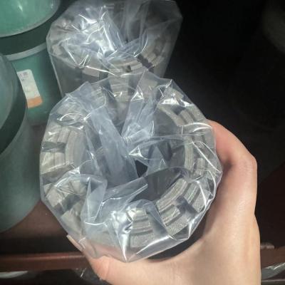 China Descarga de face alongada Bq Nq Hq Pq Bit de núcleo de diamante para sedimentos quebrados à venda