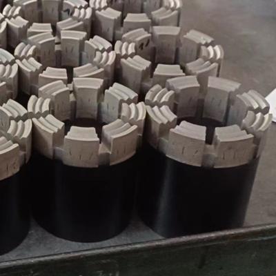 China Self-Cleaning Waterway Diamond Core Bit with Optimized Flush Port Design for Clay and Shale Formations BQ NQ HQ for sale