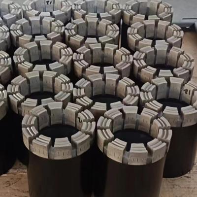 China Thin Wall Turbo Diamond Core Bit NTW BTW HTW for Fast Penetration with Larger Core Recovery in Hard Rock for sale