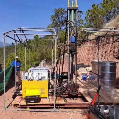 China XZHP-600B BQ 600m hydraulische, tragbare Bohrgeräte, leicht zu montieren für die Bergbauforschung zu verkaufen