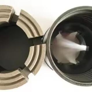 China Perfis padrão DCDMA, pedaços de núcleo de diamante impregnados com boa estabilidade de perfuração à venda