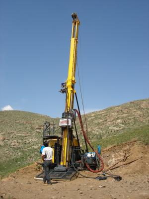 Cina HYDX - impianto di perforazione di carotiere idraulico pieno 5A con il HQ 1000m di Mountd NQ 1300m del cingolo in vendita