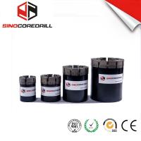China Geological Diamond Core Drill Bit - 9mm to 16mm Crown Height with High-Speed Impregnated Diamond Matrix for sale