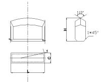 China Chisel Rock Bits with Tungsten Carbide K0 Single-Edged Inserts for Percussion Boring - 26-49mm Sizes for sale