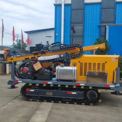 China SC10 kruiper gemonteerd oppervlakkige kernboormachine met een diepte van 1200 m en top aandrijfsysteem Te koop