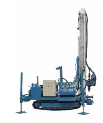 China Multi Function Water Well Drilling Rig Track Mounted 200m Deep Water Hole for sale