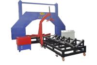 China BSCJ-1200 Automatic Plastic Pipe Band Saw Machine | 1200mm Cutting Capacity | 230mm/min Speed for sale