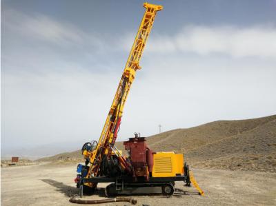 China RC300 Full Hydraulic Top Drive Crawler Core Drill Rig Borehole Depth 300 M for sale