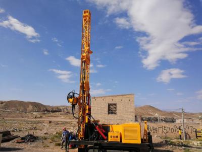 China RC300 Full Hydraulic Top Drive Crawler Core Drill Rig Borehole Depth 300 M for sale