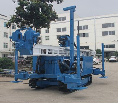 China Multi Function Water Well Drilling Rig Track Mounted 200m Deep Water Hole for sale