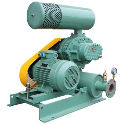 China Low Noise Compact Structure Sl4005 Air Root Blower Three Lobe Double Oil Tank for sale