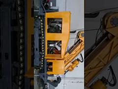 Equipamento de perfuração hidráulico completo de Rig Cummins Diesel Engine Exploration da broca de núcleo 154kw da velocidade rápida