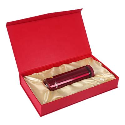 China Handmade custom printing custom design cup product gold satin gift packaging box for shop for sale