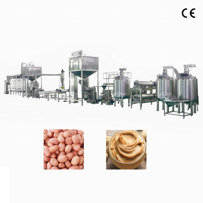 Fully automated Peanut Butter Production Line based on PLC program for Peanut Butter Processing Plant 0