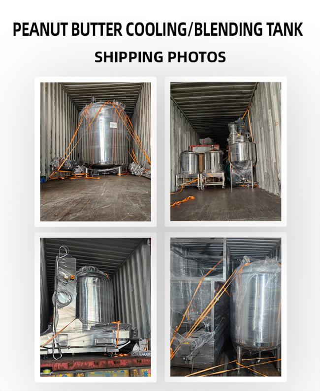 Fully automated Peanut Butter Production Line based on PLC program for Peanut Butter Processing Plant 2