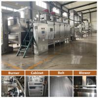 China Continuous Electric Peanut Roaster for sale