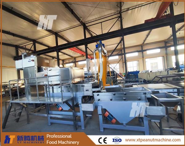 Linear Peanut Processing Machines Vibration Sieve Machine Peanut Chopping Machine