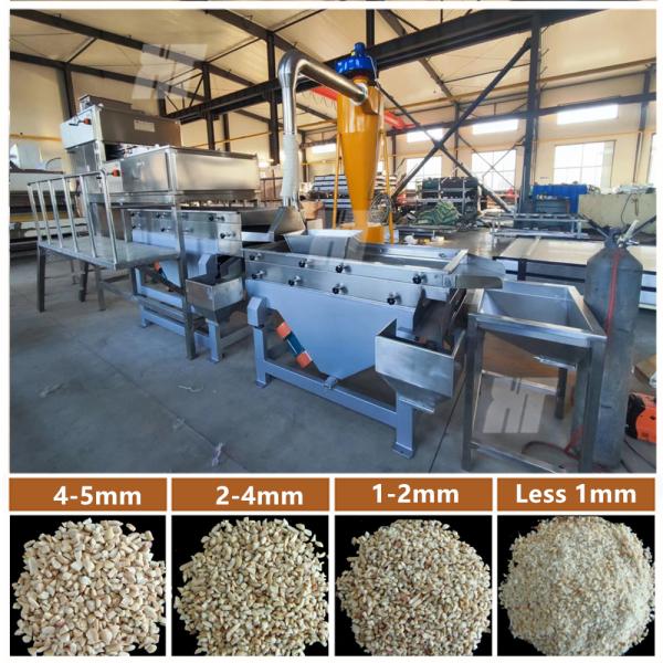Linear Peanut Processing Machines Vibration Sieve Machine Peanut Chopping Machine
