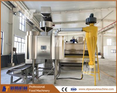 China 500 kg geröstete Erdnuss-Blanching-Maschine mit 10-15 Minuten Abkühlzeit zu verkaufen