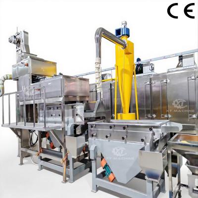 China Vollautomatischer Erdnusshacker und Cashewcrusher gehackte Erdnuss Größe 1,8-2,5 mm zu verkaufen