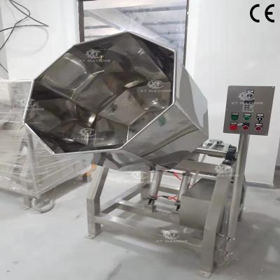 Китай S304 Восьмиугольная машина для приправ для закусок 500 кг/ч, пищевой миксер продается