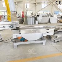 China Food Grade 304 Stainless Steel Double-Layer New Linear Vibrating Screen for Food Processing Plants for sale