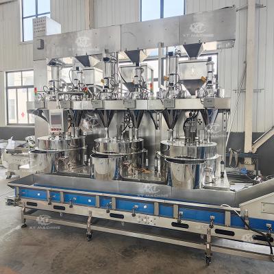 China Máquina automática de revestimento de amendoim para feijões de amendoim 500-1000 kg/h à venda