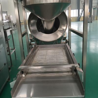 China Freidora de nueces SUS304 de 100 kg/h para procesamiento de maní y frijoles con CE en venta