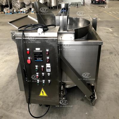 China Freidora de nueces SUS304 de 100 kg/h para procesamiento de maní y frijoles con CE en venta