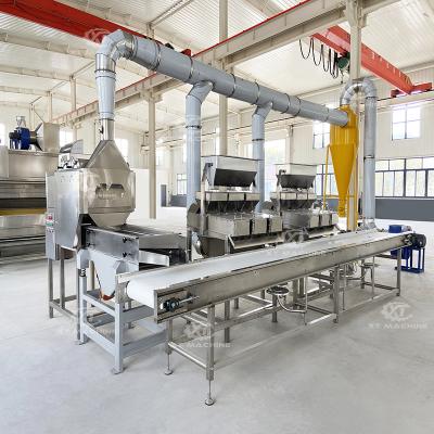 China SUS304 Mobiele Industriële Transportband voor Pindaverwerking Te koop