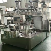 China PLC Controlled Coating Machine for Dough Peanuts/Flavored Coffee Beans/Nuts High-Speed Spinning Automatic Batch Coating Machine for sale