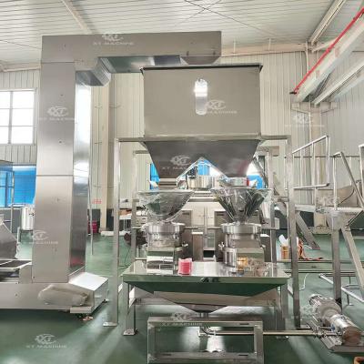 Китай 500-1000 кг/ч Шлифовальная машина для арахисового масла SUS304 для переработки орехов продается