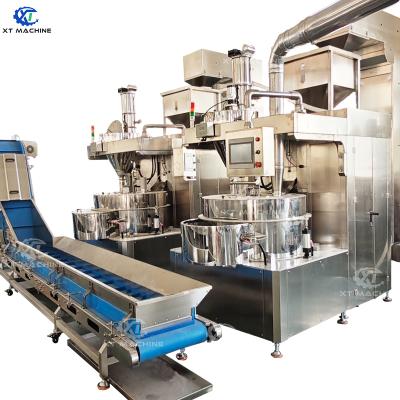 中国 PLC制御による自動ナッツコーティングマシン 500-1000kg/h 販売のため