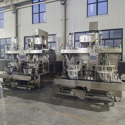 China Automatische Notenroermachine 500-1000kg/u met PLC-besturing Te koop