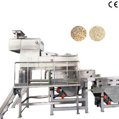 China 500kg/h-1000kg/h Four-stage Peanut Chopping Machine for Nut Processing Plants for sale