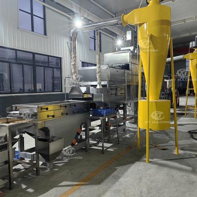 Cina 500kg/h-1000kg/h Trituratrice per arachidi a quattro stadi per impianti di trasformazione della frutta secca in vendita