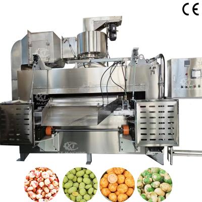 China SUS304 Coated Nuts Swing Roaster with PLC Control for 200kg/h-300kg/h Nuts Baking Oven for sale