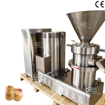 China Customizable Food Grade Peanut Butter Grinding Machine with 130-150kg/h 200kg/h 500kg/h Capacity for Nuts Processing for sale