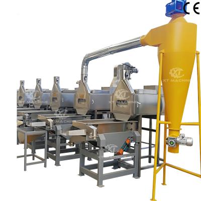 China 500-1000kg/h Peanut Cutting and Blanching Machine Split Nut Blanching Machine With CE Certification for sale