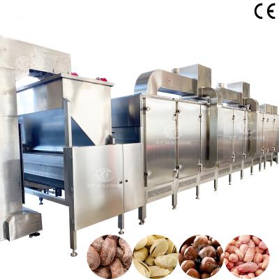 China 304 Food Grade Nut Roasting Machine Peanut Roasting Machine Suitable for Factory Use for sale