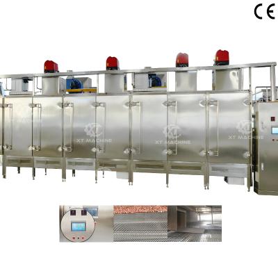 China Adjustable Temperature Belt Type Peanut Roasting Machine with Powerful Cooling Function for sale