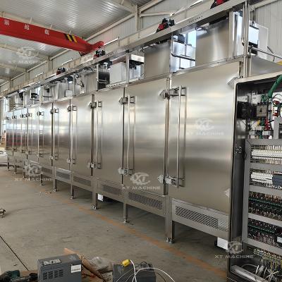 China 300kg/h-500kg/h Continuous Nuts Roasting Machine with Hot Air Circulation for Nut Processing Plants for sale