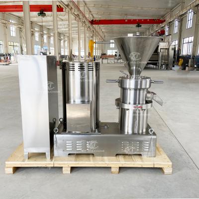 中国 カスタマイズ可能な全自動ピーナッツコロイドミルグラインダーチョコレートピーナッツバター粉砕機 販売のため