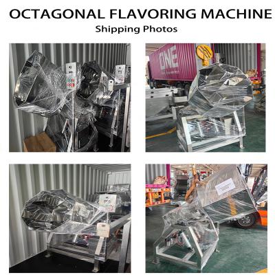 Cina Macchina aromatizzatrice ottagonale in acciaio inossidabile per frutta secca 200kg/h in vendita