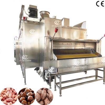 Cina Tostatrice per frutta secca a nastro con velocità del trasportatore regolabile per tostatura continua a 50-300°C in vendita