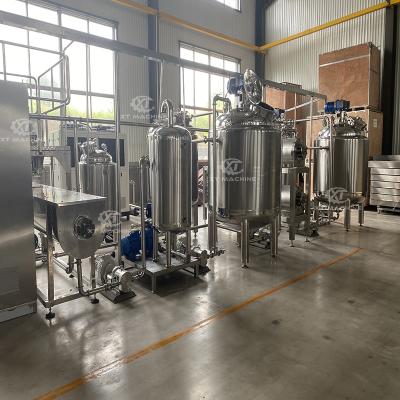 China Fully Automated Peanut Butter Production Line with 200-300 Meshes Fineness and Dual-Stage Grinding for Industrial Food Processing for sale