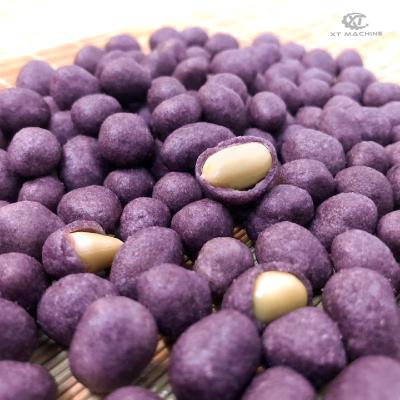 China Automatic Peanut Coating Machine with 500-1000kg/h Capacity and Intelligent Temperature Control for Uniform Coating for sale