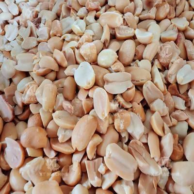China Food Grade Automatic Peanut Blanching and Splitting Machine with Split Rate <15% for Industrial Use for sale